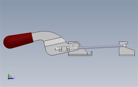 自锁搭扣 DK603 SLDPRT SOLIDWORKS 2018 模型图纸下载 懒石网