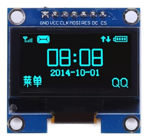 módulo oled de 1 3 polegadas 128x64 ssh1106 drive para ardui