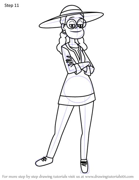 How To Draw Geraldine Lawson From Glitch Techs Glitch Techs Step By