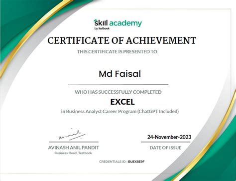 md faisal on linkedin excelcertification dataanalysis