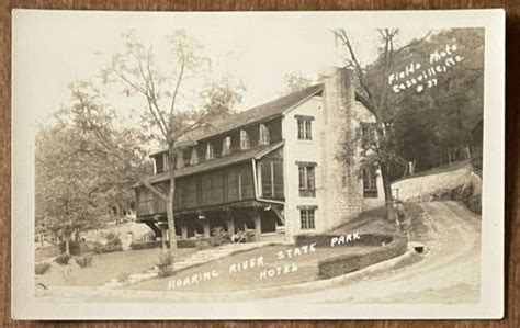 Rppc Roaring River State Park Hotel Cassville Missouri Mo Real Photo