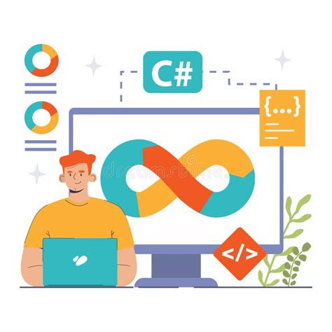 back end developer typographic header software development stock