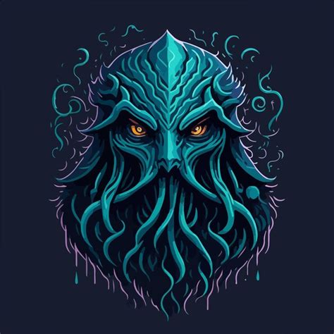 Premium Vector A Terrifying Leviathan Emerges From The Deep Sea Ready