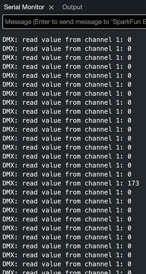 Sparkfun Dmx To Led Shield Mit Esp32 Thing Plus C Deutsch Arduino Forum