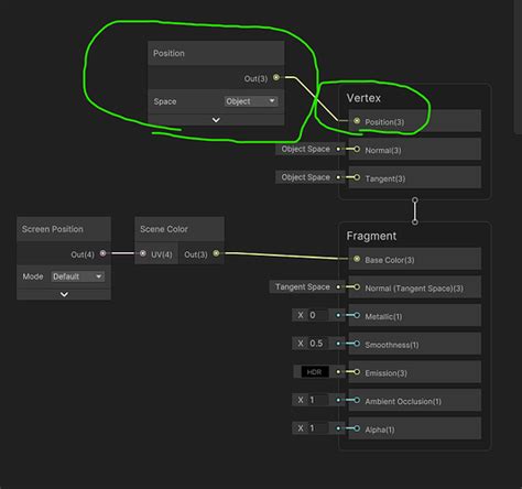 Scene Color Node Not Working In Shader Graph Questions And Answers