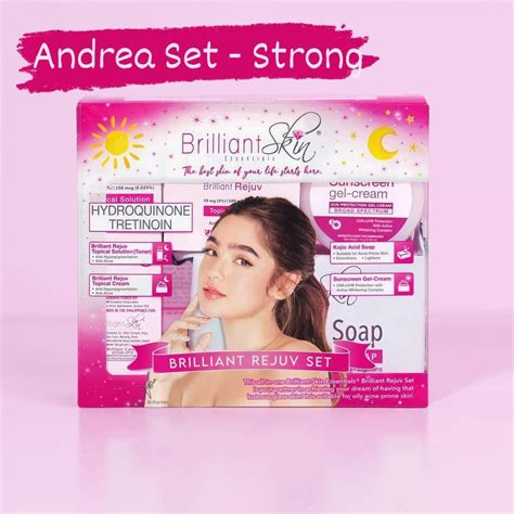 Brilliant Skin Rejuvenating Facial Set Andrea New Packaging