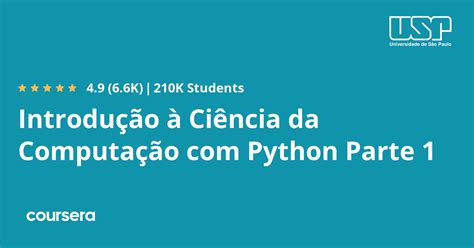 introdução à ciência da computação com python parte 1 coursya