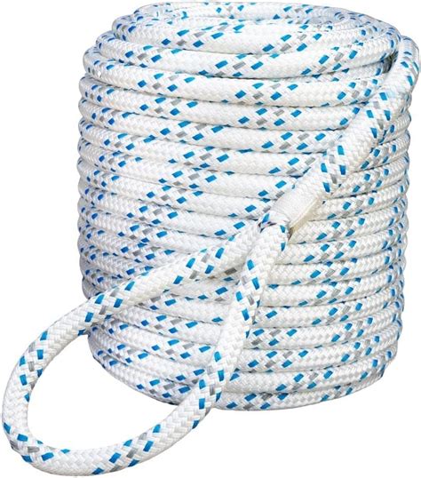 Double Braid Polyester Arborist Bull Rope Made In Usa Rigging