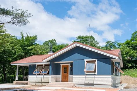 スウェーデンハウス 平屋建て の別荘建築実例詳細 那須高原の別荘（築浅中古）は那須ハイランド