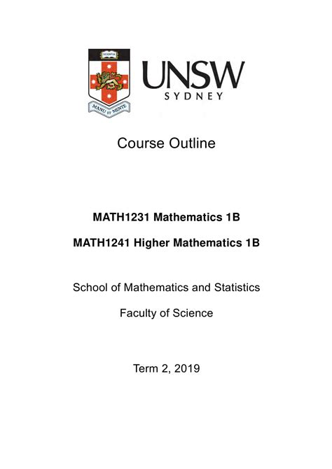 Math1231 Course Packpdf Docdroid