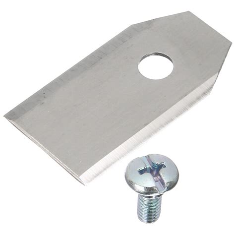 60pcs Lawn Mower Blade Replacement Blade With Scr Grandado