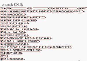 Edi Standard Transaction Sets Data Segment Edi Implementation