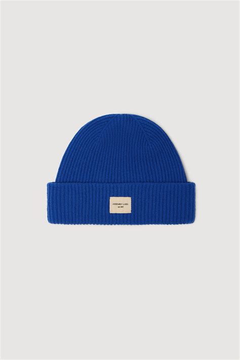 Wool Rib Beanie Ultramarine Assembly Label Assembly Label International