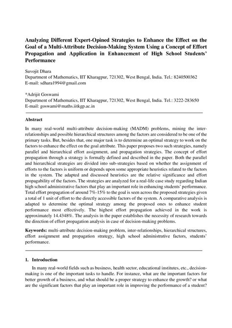 analyzing different expert opined strategies to enhance the effect on