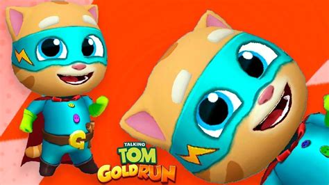 Talking Tom Hero Dash Super Ginger Walkthrough Gameplay Ios Youtube