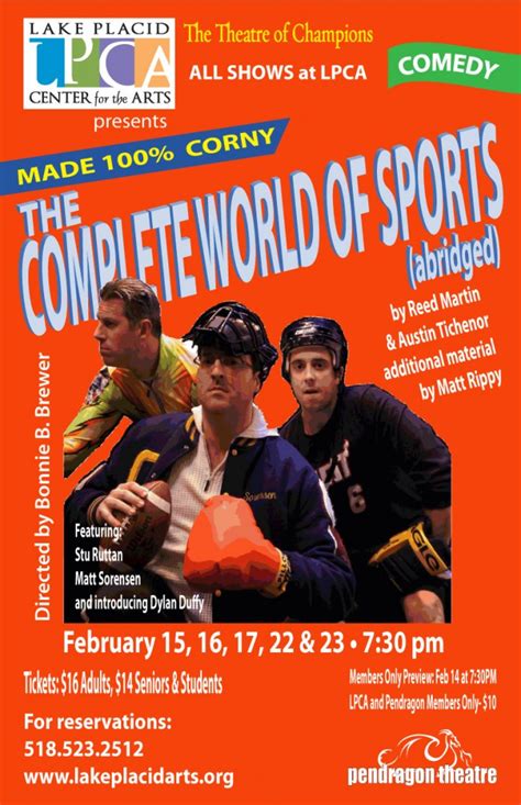 Another Completely Hilarious Evening At The Lake Placid Center For The