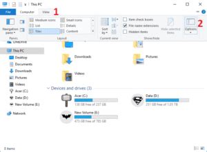 Enable Or Disable Status Bar In File Explorer In Windows Techcult