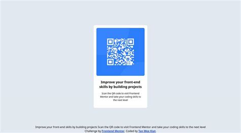 Frontend Mentor Frontend Mentor Qr Code Component Coding Challenge Solution