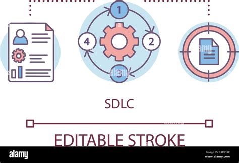 Sdlc Concept Icon Software Development Life Cycle Project Management Administration Of
