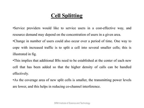 Cell Splitting Ppt