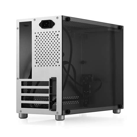 Sktc星开天hx100提手全铝matx游戏玻璃台式机电脑机箱sfxatx电源虎窝淘