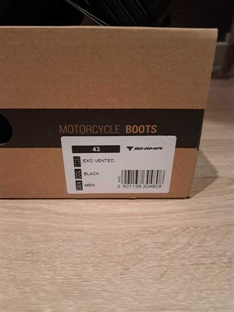 Buty Motocyklowe Shima Exo Vented Black Katowice Załęska Hałda Brynów cz Zach OLX pl