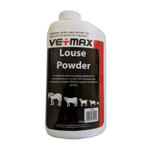 Vetmax Louse Powder 500g Buy Online From Vet Post Nz Fast Delivery