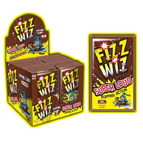 Cola Flavour Fizz Wiz Popping Candy Partyrama