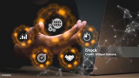 Technology In Daily Life Concept Trading Service Database Connection