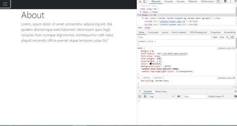Collapsible Hamburger On Navbar Not Working In Bootstrap Offline Mode