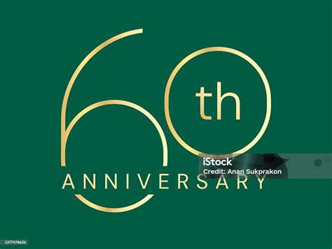 60 주년 기념 럭셔리 골드 축하 행사 숫자에서 겹치는 텍스트 벡터 디자인 개념 1위에 대한 스톡 벡터 아트 및 기타 이미지 1위 50주년 50주년 결혼 기념