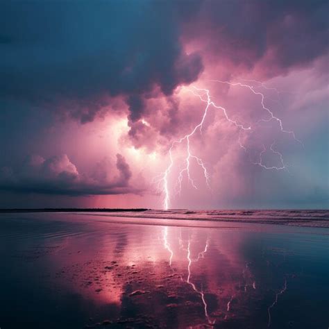 Premium Ai Image A Thunderstorms Dance