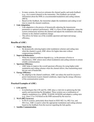 Adaptive Modulation And Coding In Communication Systems Docx