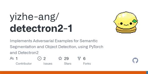 GitHub Yizhe Ang Detectron2 1 Implements Adversarial Examples For