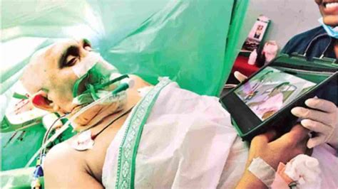 Watch Andhra Surgeons Perform Brain Surgery While Patient Watches Jr