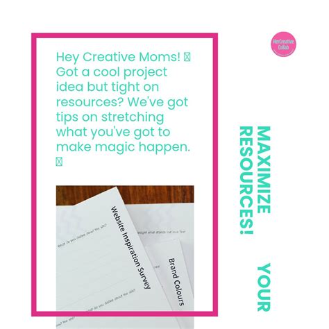 Hercreative Collab On Linkedin Creativemoms Resourcemaximization