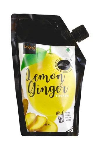 Lemon Ginger Squash At ₹ 250 00 Lemon Squash Id 26983426512