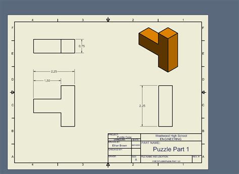 CAD Drawings Ethan S E Portfolio