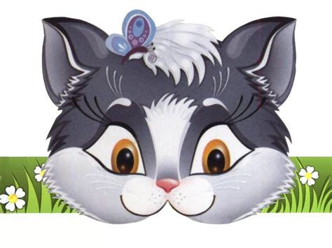 сказка репка кошка ободок | Kitten images, Kitten cartoon, Grey kitten