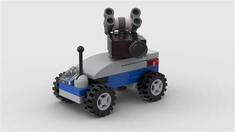 Lego Moc Small Combat Robot By Brickmig Rebrickable Build With Lego