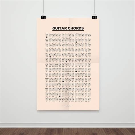 Guitar Extended Chord Chart Printable Poster Music T Guitar Guitar Extended Chord Chart Printable Poster Music T Guitar