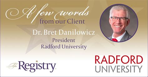 The Registry On Linkedin Many Thanks To Dr Bret Danilowicz President