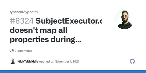 subjectexecutor clonemongosubjectentity doesn t map all properties
