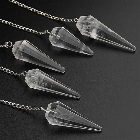【楽天市場】ヒマラヤ水晶 カット入り ペンデュラム 天然石 パワーストーン 振り子 フーチー ペンデュラス ペンジュラス ダウジング