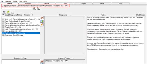 How To Do An Optimized Scan Spooky2