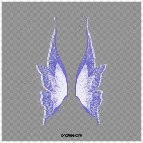 꽃 일러스트 요정 날개디 옵타천재나비 Png 일러스트 무료 다운로드 Lovepik