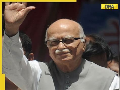 Bharat Ratna For Lk Advani A Timeline Of Bjp Stalwarts Illustrious