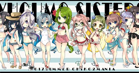 艦隊これくしょん C92 夕雲型水着集合のお財布。 剛田ナギのイラスト Pixiv