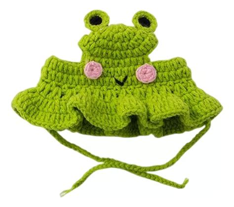 Gorro De Gato Tejido A Mano Gorro De Ganchillo Para S Verde MercadoLibre