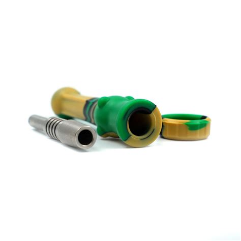 Silicone Dab Straw ~ Camo